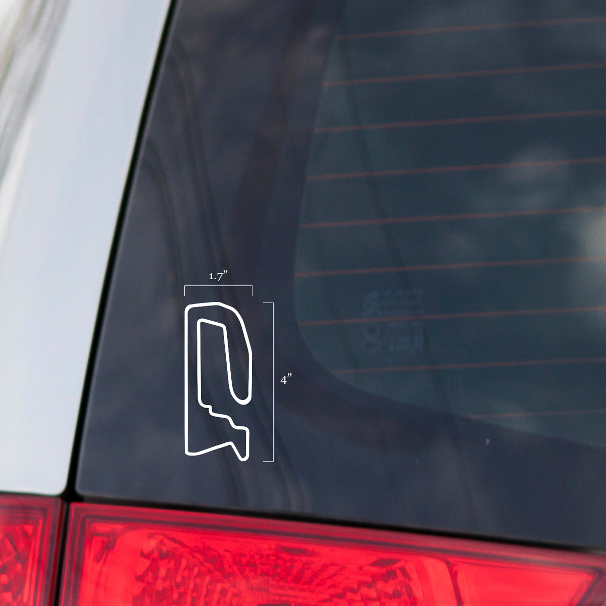 East Track Map Decal 2.1 – Spring Mountain Apparel